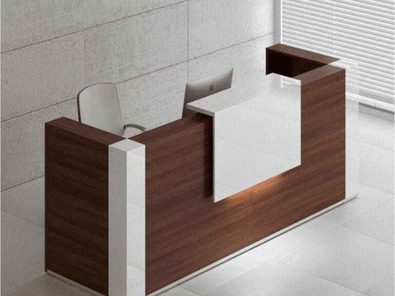 Small Reception Desks | Auraa Design